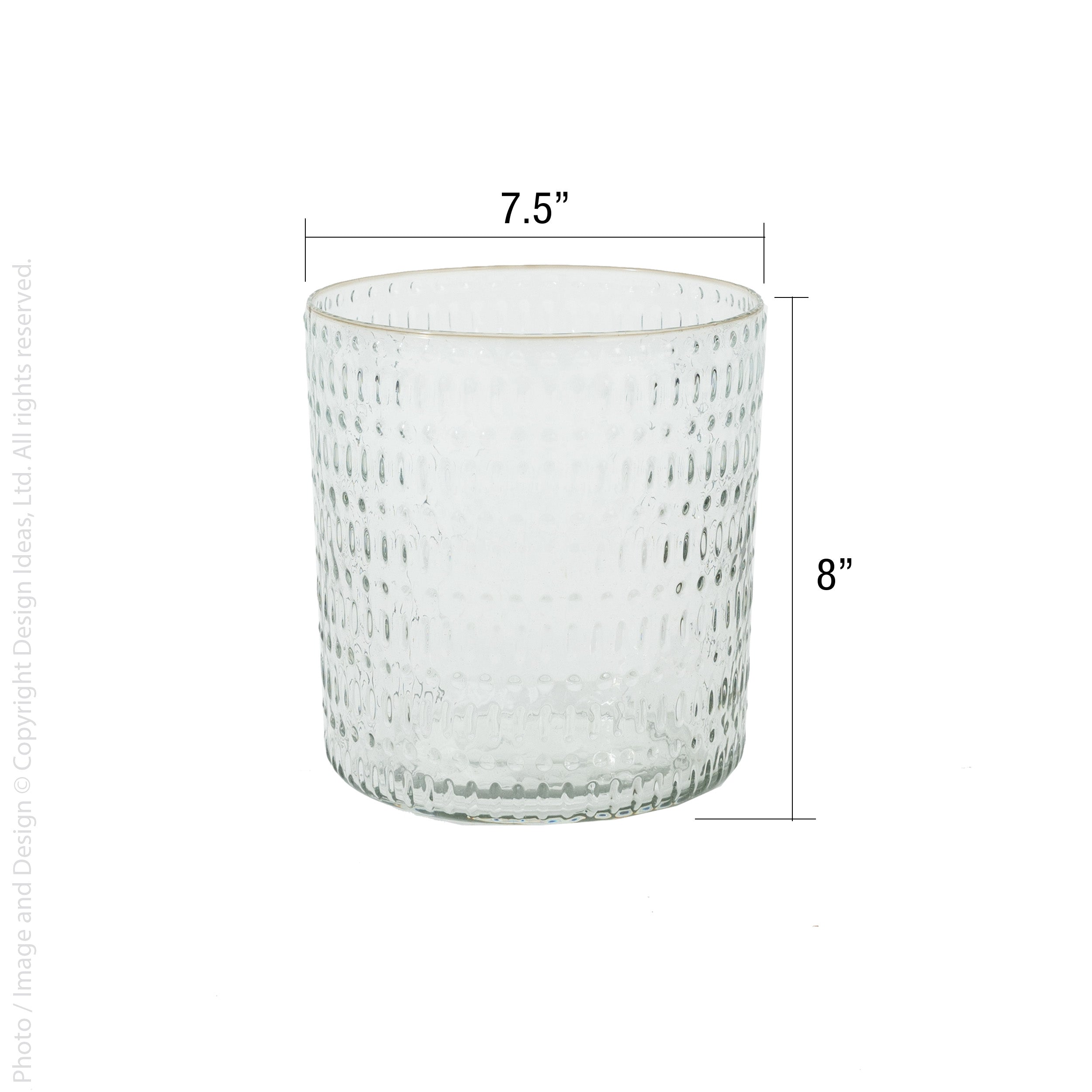 Morse™ recycled mouth blown glass container – texxture