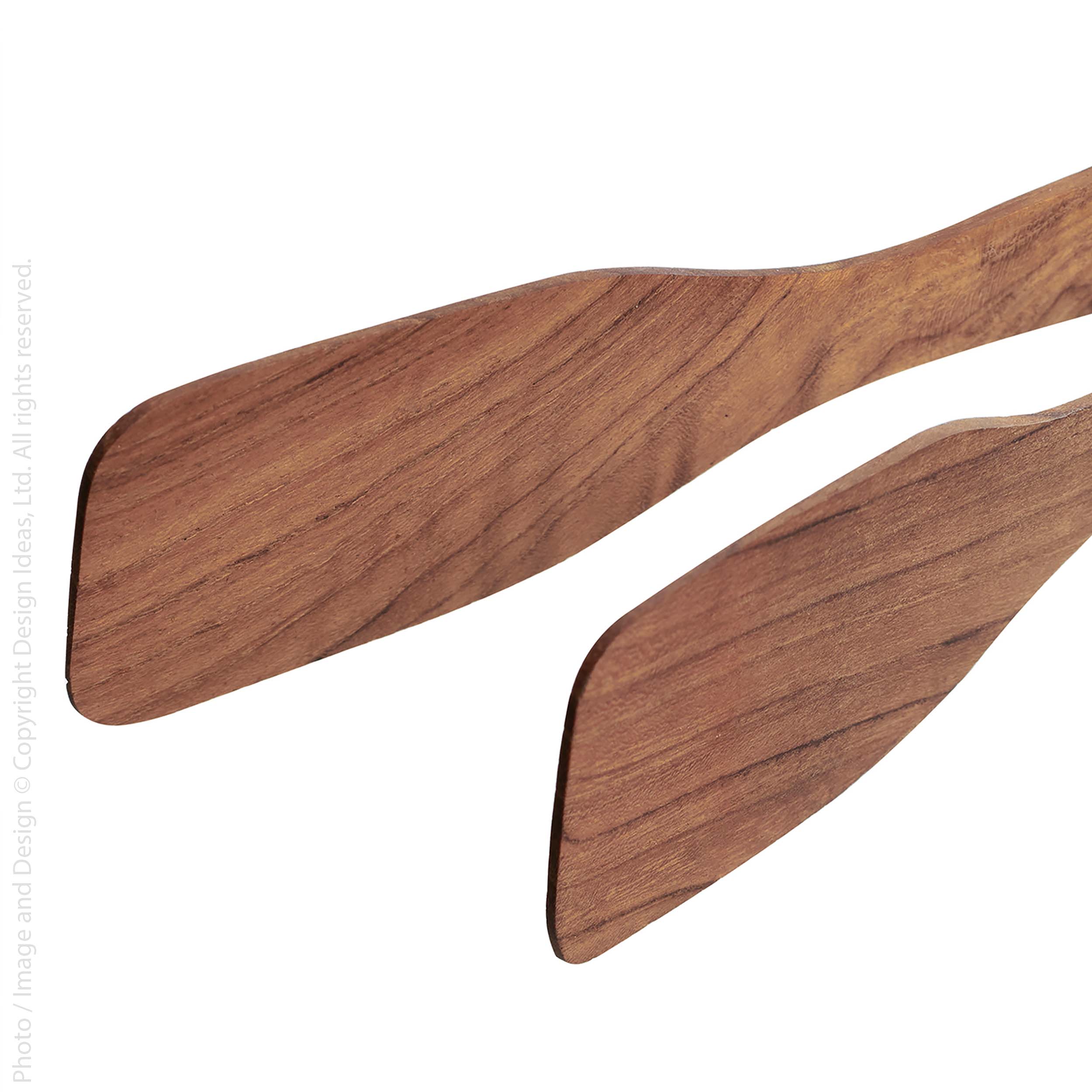 Chiku Teak Tongs - texxture™