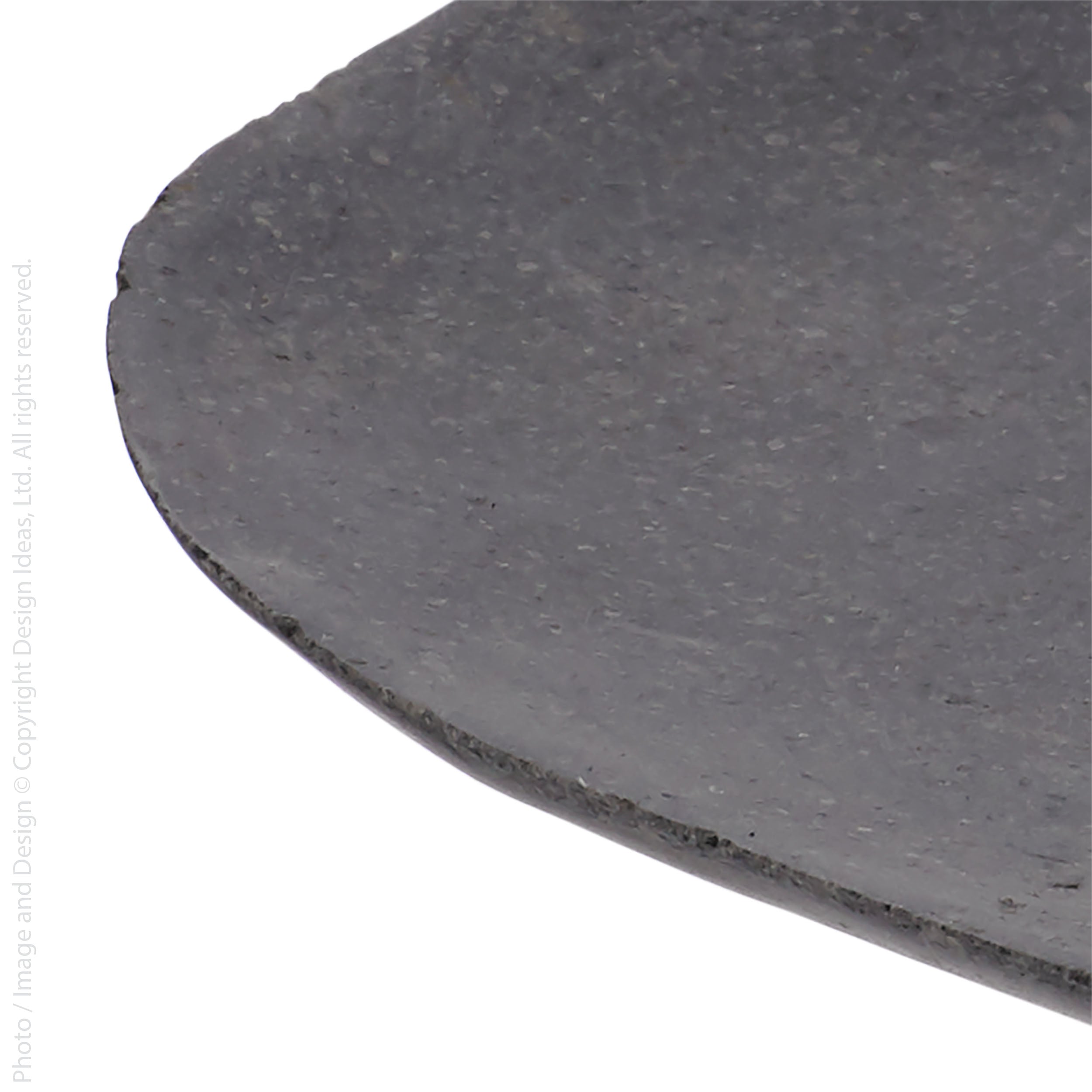 Stoneshard™ Carved Riverstone Platter (10 x 4 x 0.5 in.) - texxture™