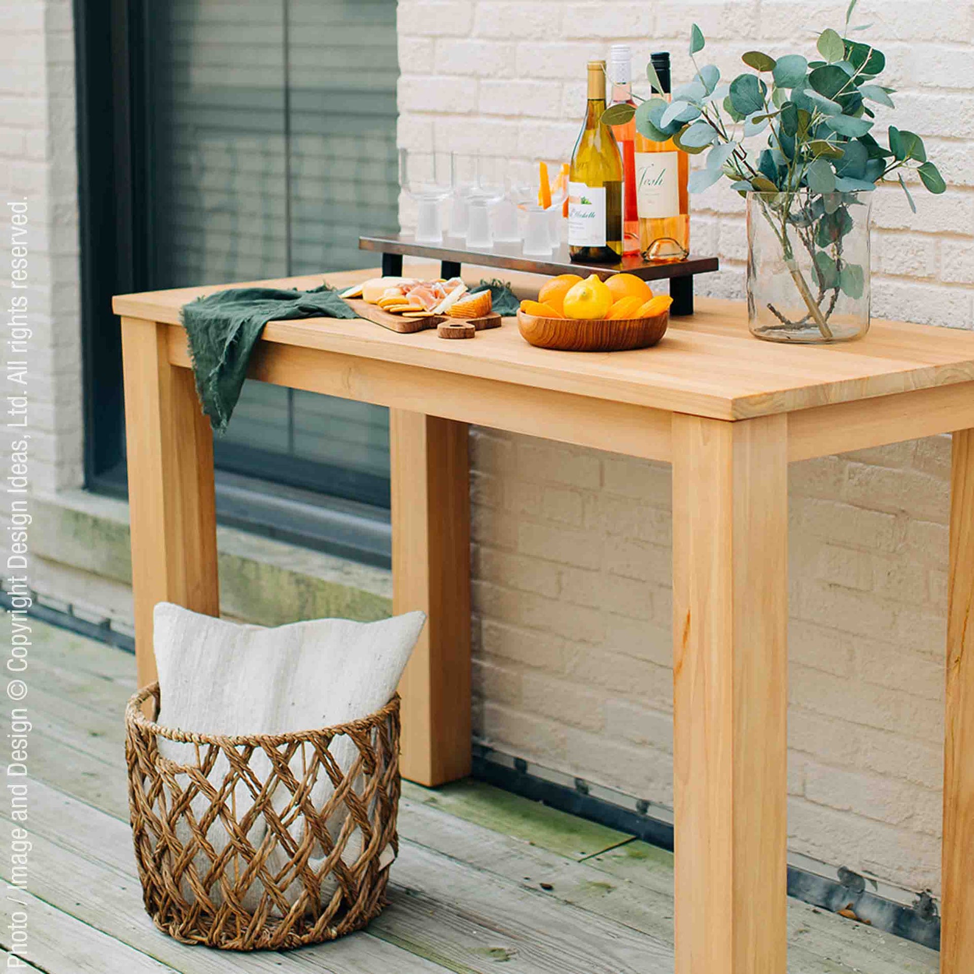 Takara™ Teak Wood Console Table - texxture™